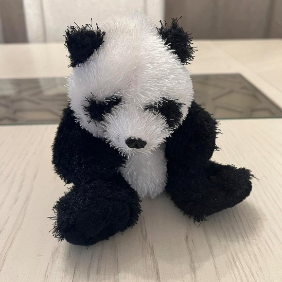 Toys | Ganz Webkinz Panda Bear Stuffed Animal Plush Black White No Code ...